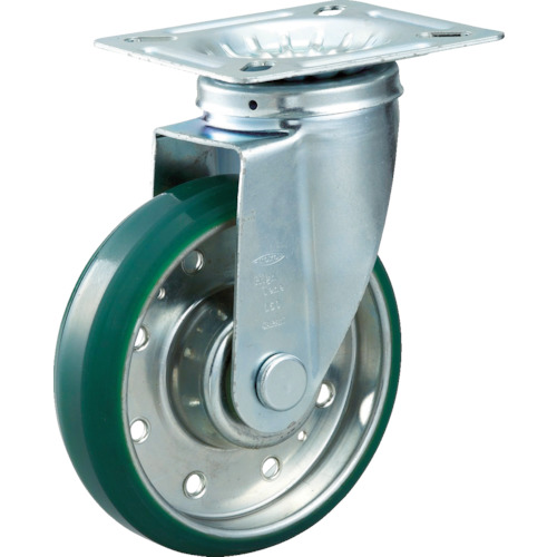 TRUSCO Plate Type Caster "High-tensile Caster"（pressed urethane wheel ...