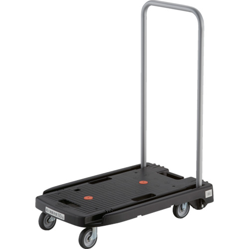 TRUSCO Small Resin Platform Truck "Komawarikun"（folding handle type ...