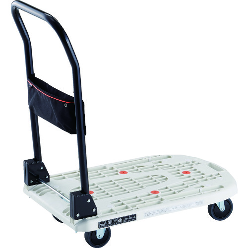 TRUSCO Lightweight Resin Platform Truck "KARTIO"（folding handle type） | H.M Group Thailand
