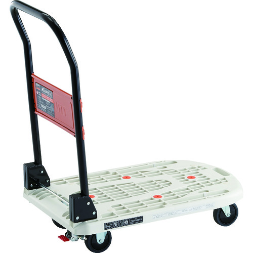 TRUSCO Lightweight Resin Platform Truck "KARTIO"（folding handle type） | H.M Group Thailand