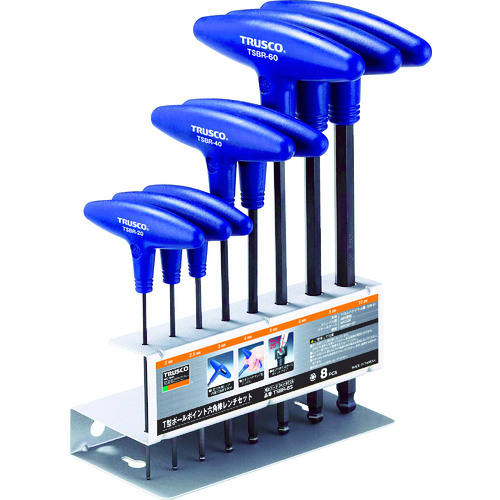 TRUSCO T-handle Ball Point Hexagonal Wrench | H.M Group Thailand